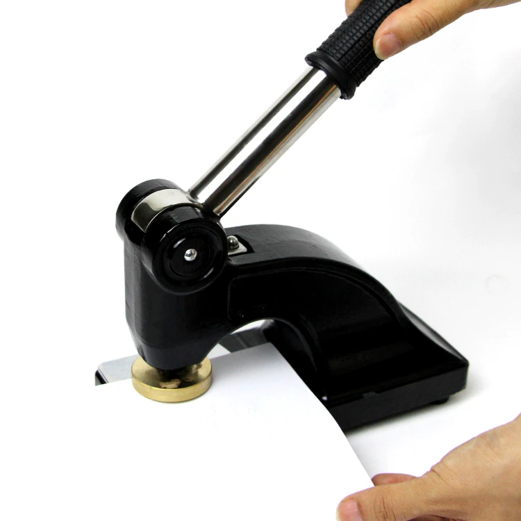 Heavy Duty Desktop Embosser Stamp Business logo seal raised embosser ...