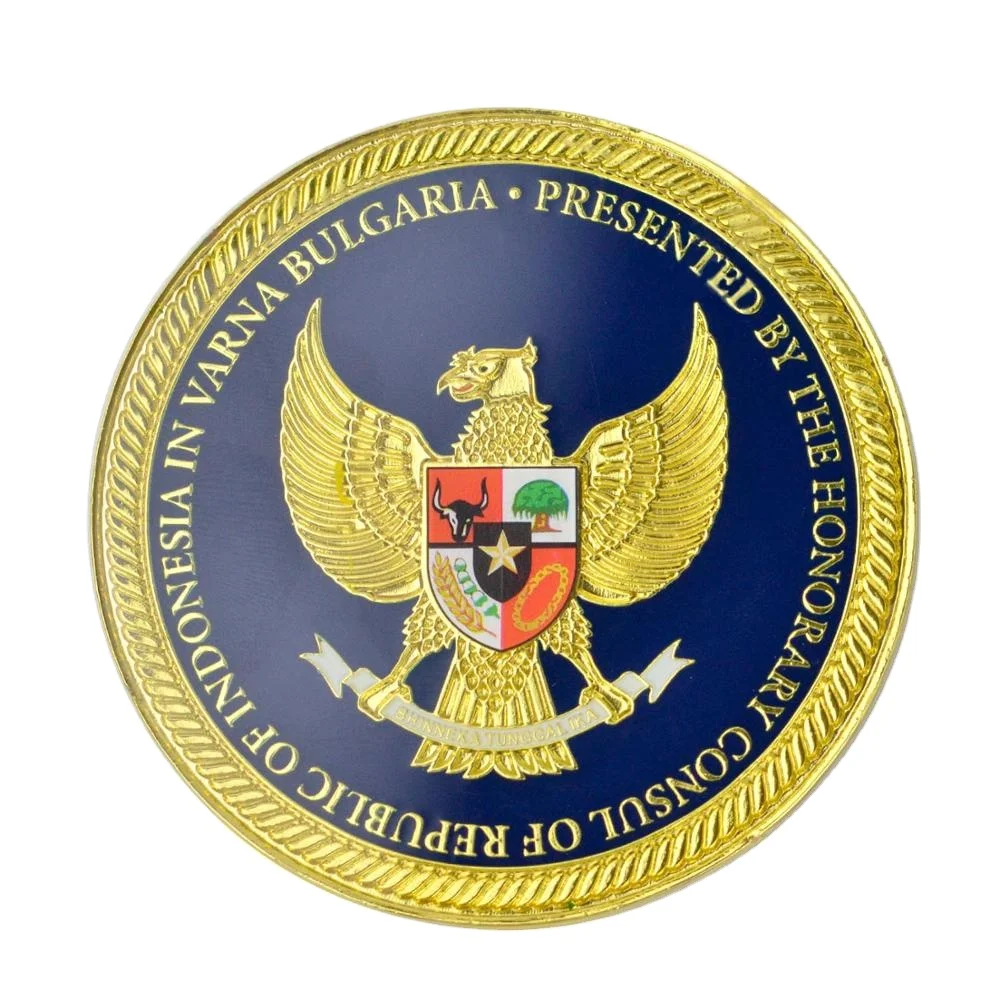 Custom Epoxy Printed Gold Coin | Professional Metal Crafts Manufacturer ...